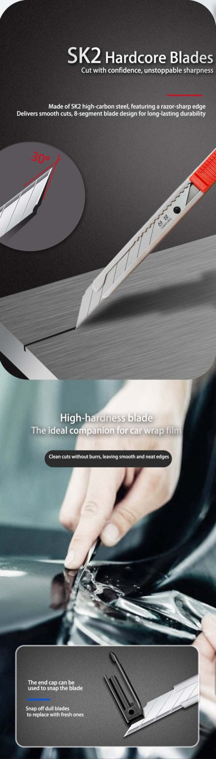 9mm Sharp And Durable PPF Blades-SINSEUNG TOOLS